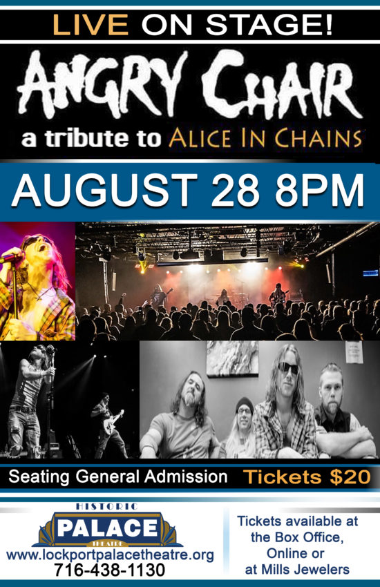 Angry Chair Concert - Lockport Palace Theater