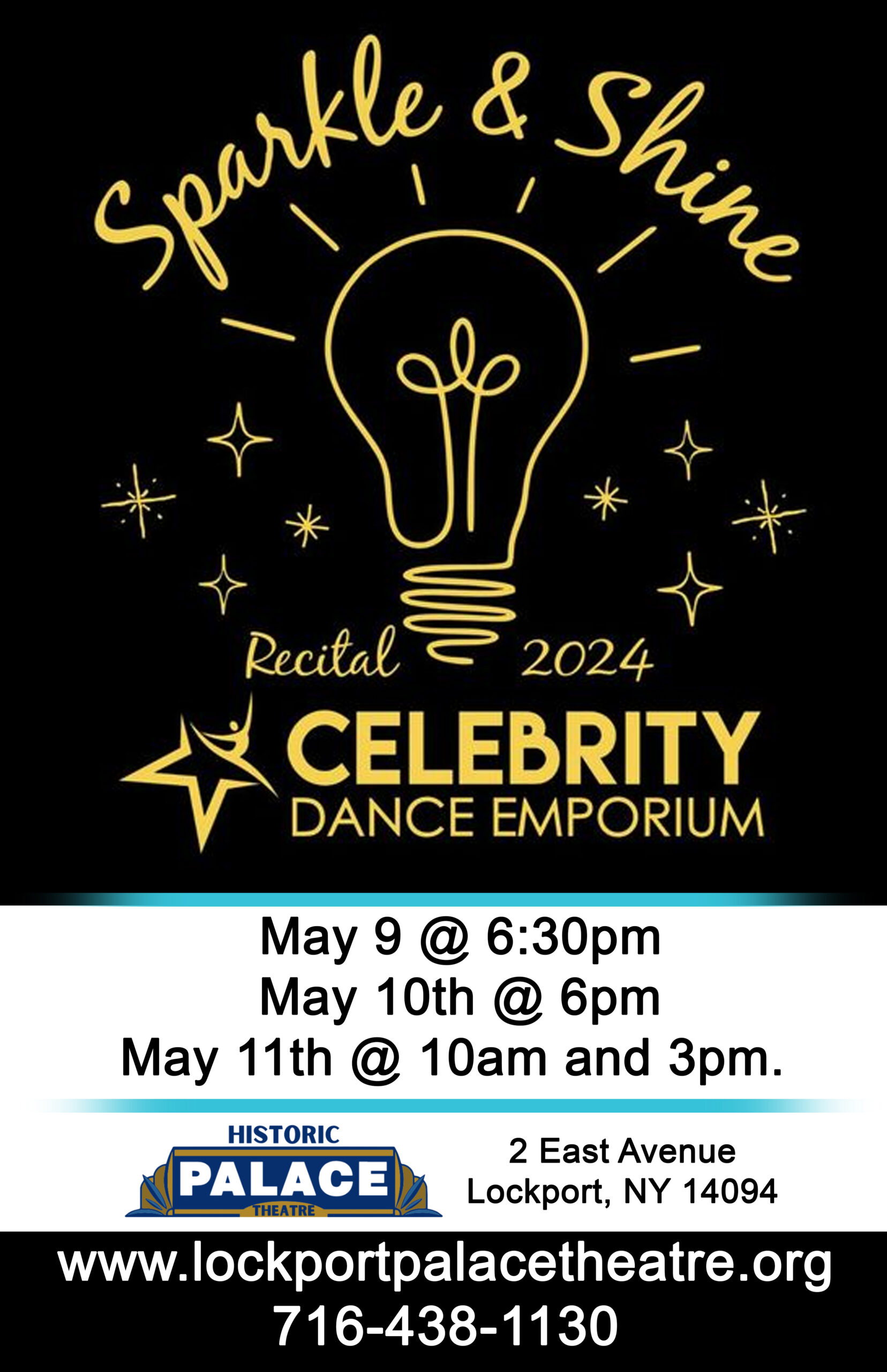 Celebrity Dance Poster - Lockport Palace Theater