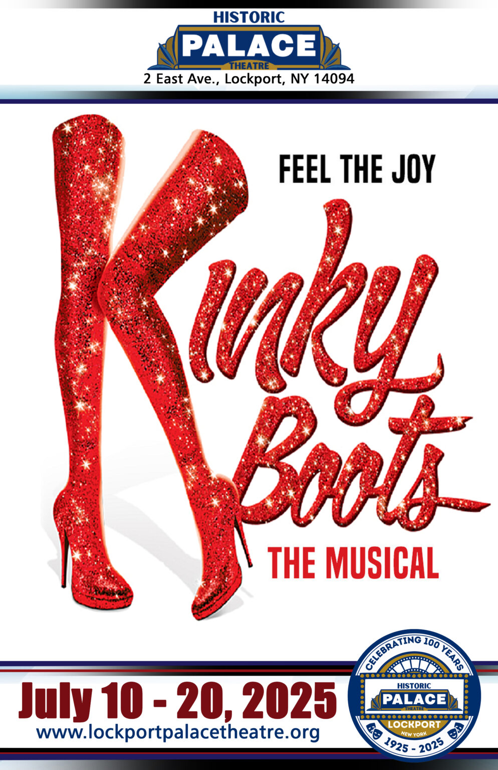 KINKY BOOTS - MUSICAL - Lockport Palace Theater