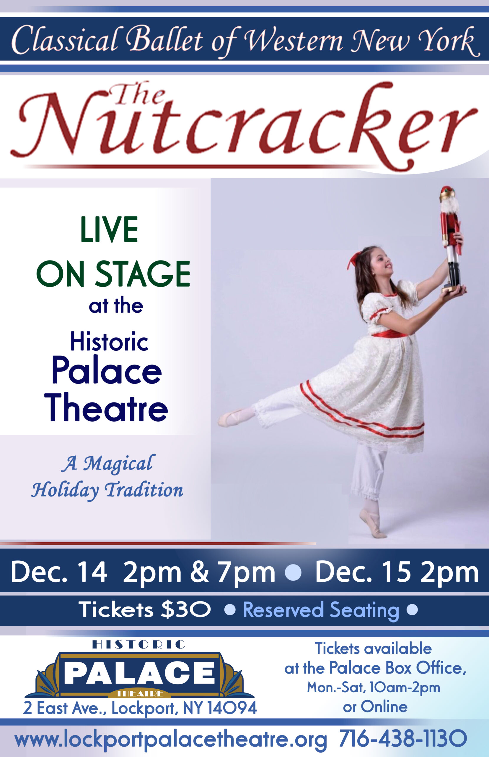 The Nutcracker - Classical Ballet of WNY - Lockport Palace Theater