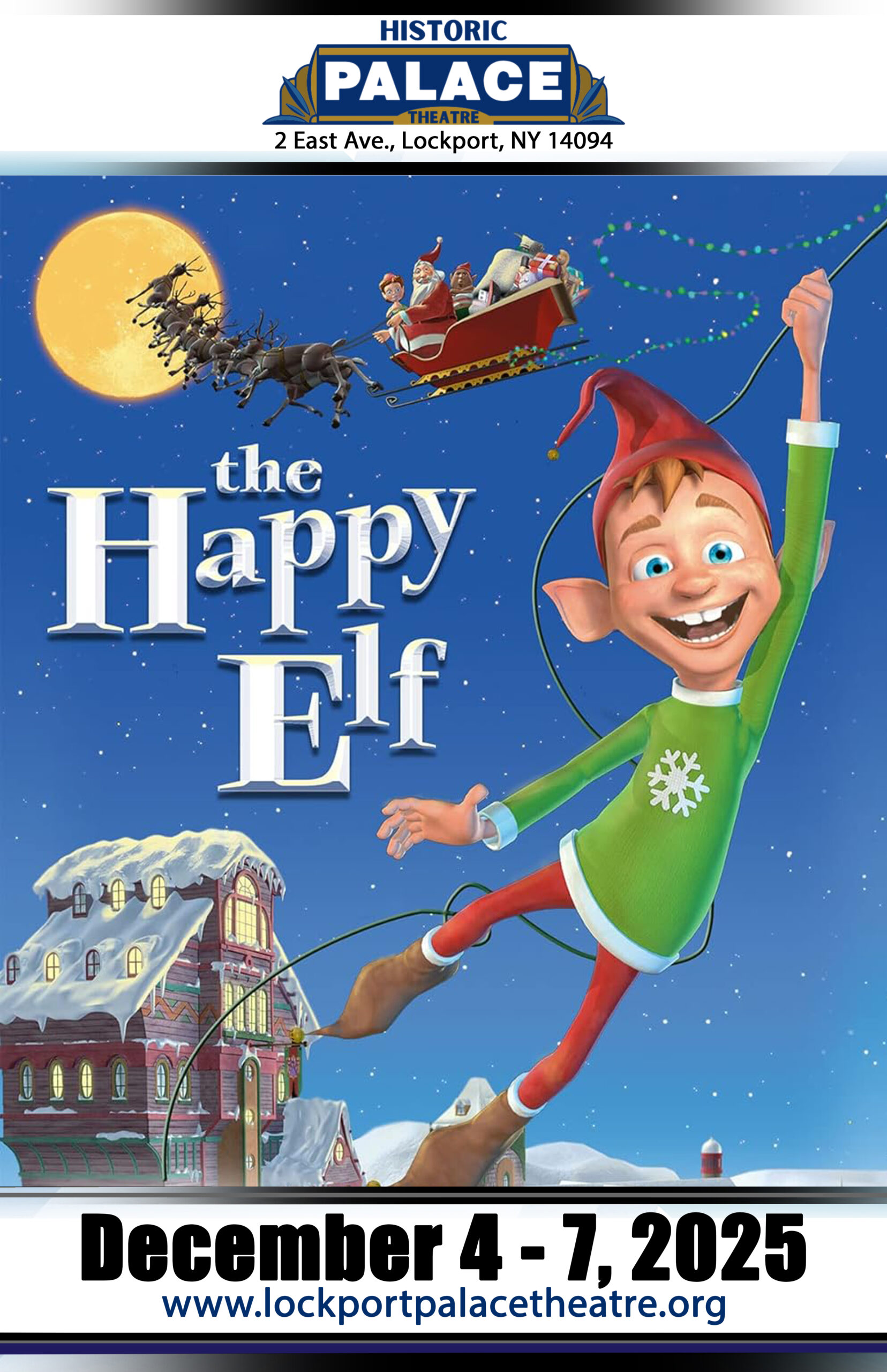 Happy Elf - Lockport Palace Theater