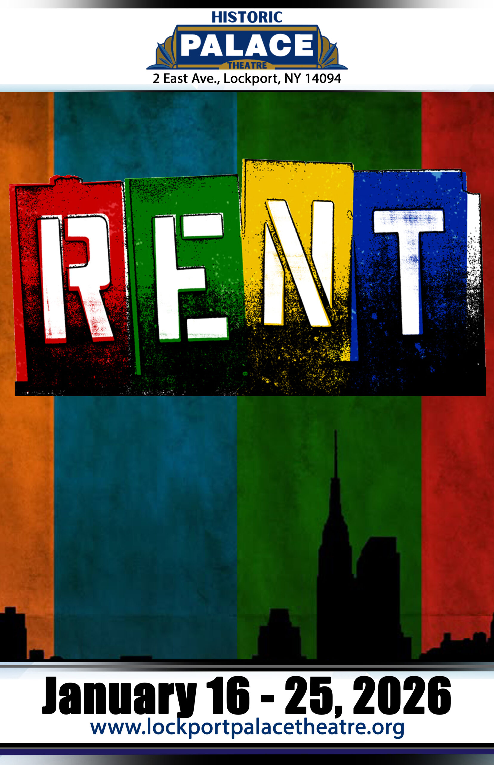 Rent Musical - Lockport Palace Theater