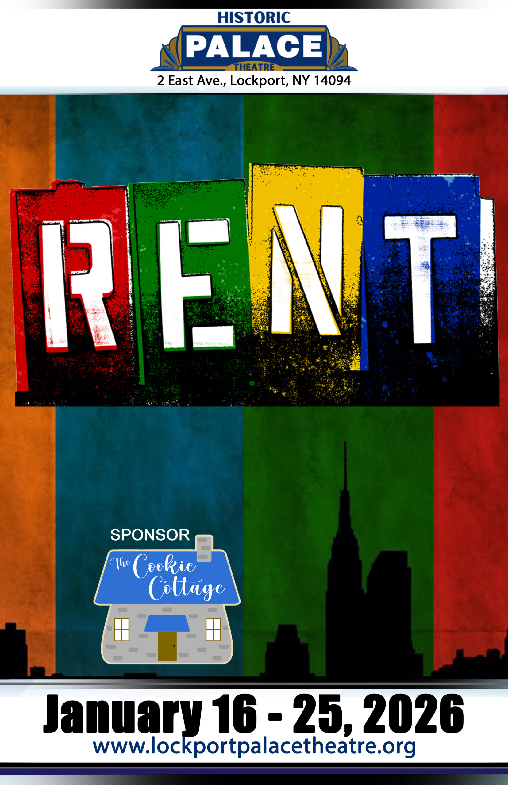 Rent Musical - Lockport Palace Theater