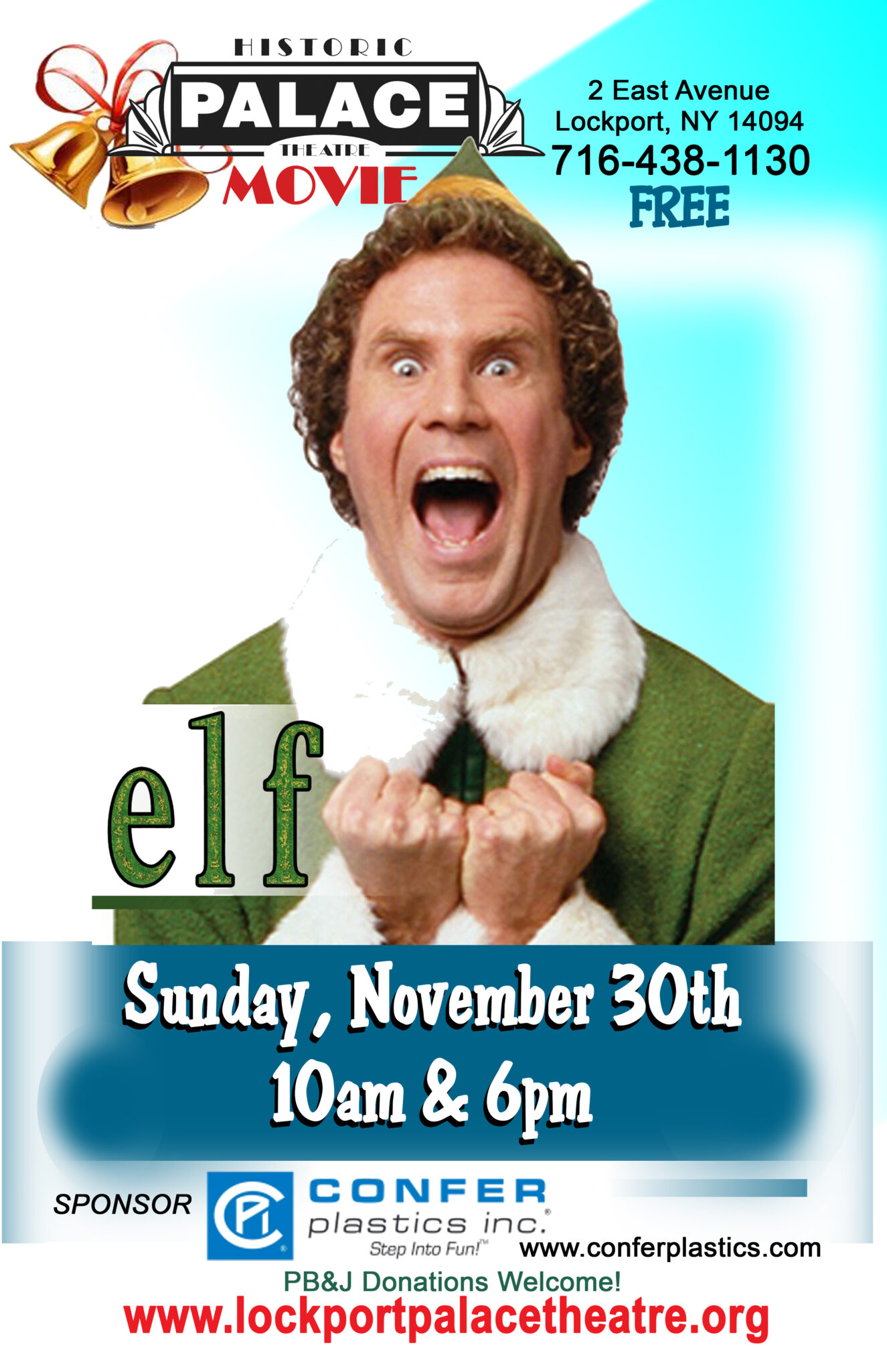 ELF - Movie - Lockport Palace Theater
