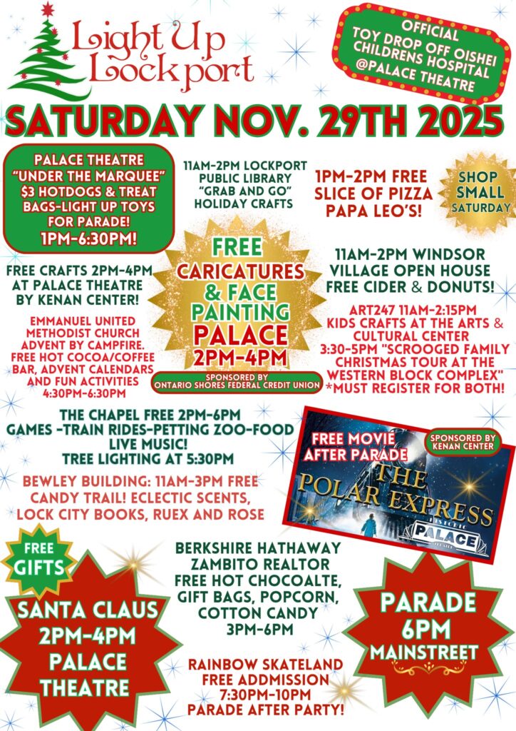 Light Up Lockport Events - Lockport Palace Theater